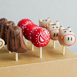 Cowboy Western Cake Pops - Etsy