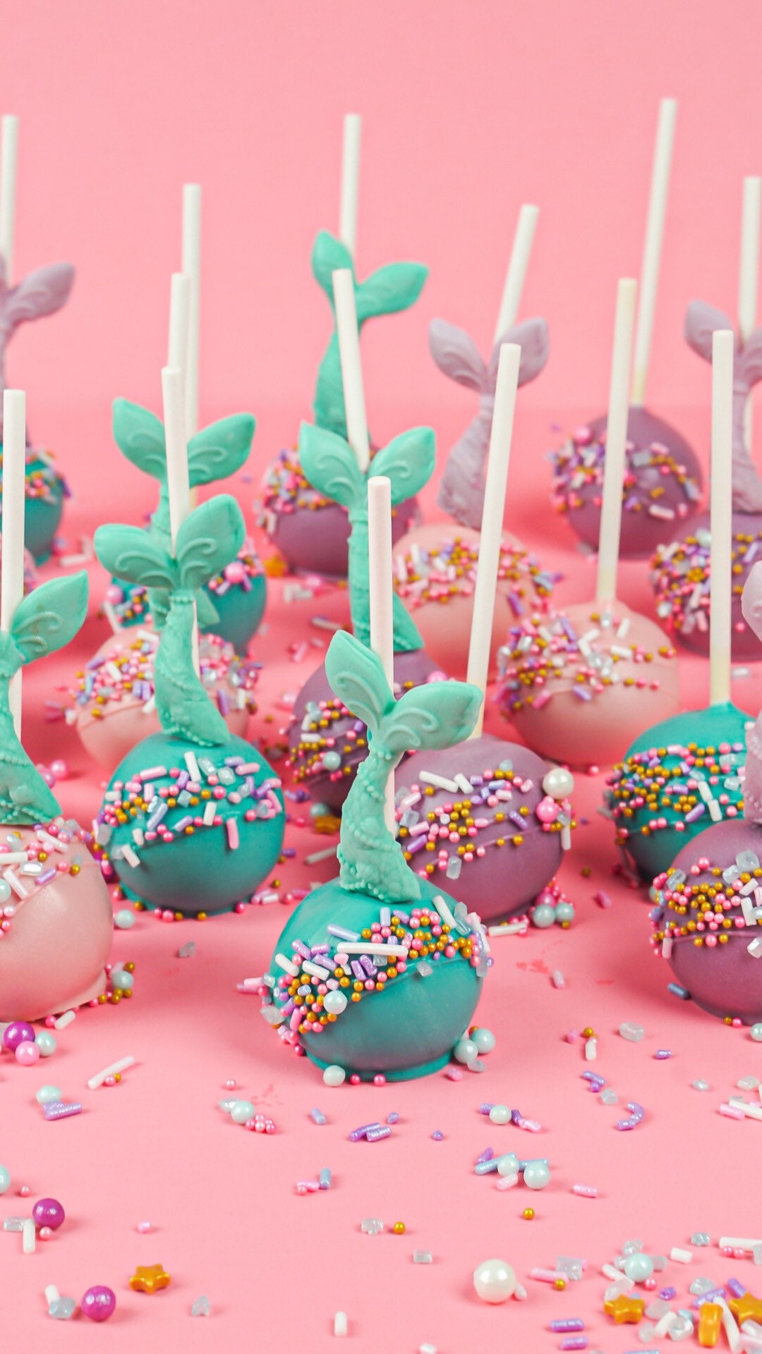 Mermaid Sea Cake Pops - Etsy