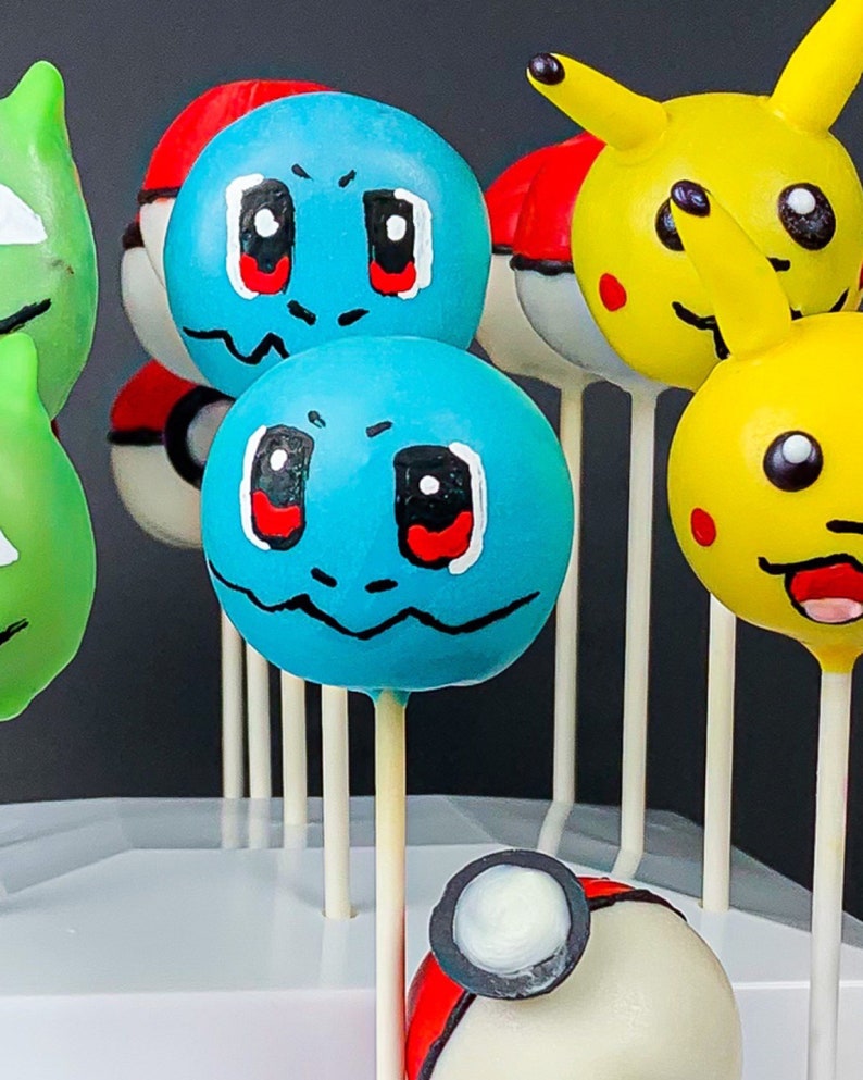 Kids Birthday Cake Pops, Cartoons Birthday (12) - Etsy