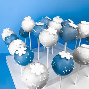 Winter Frozen Snow Cake Pops - Etsy