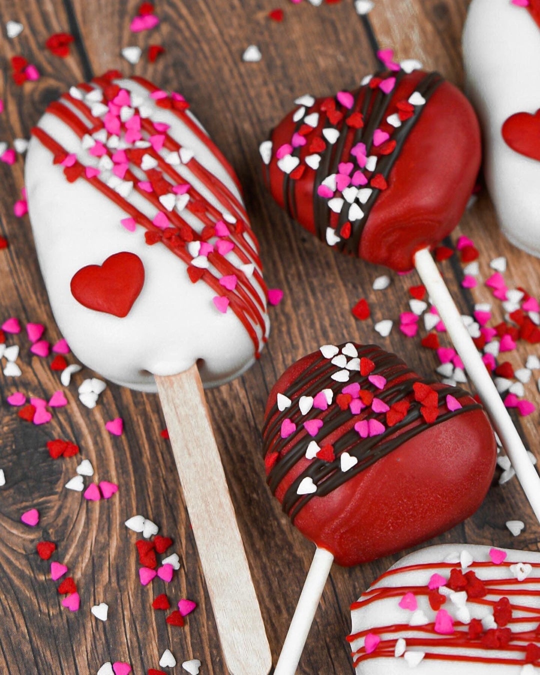 Valentines Day Cake Pops Cakesicles Gift - Etsy