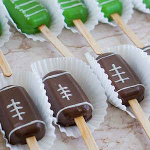 Football Cakesicles Sports Treats - Etsy