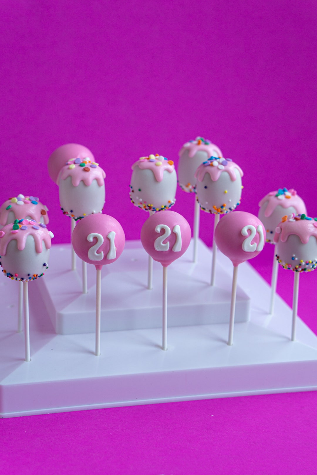 Birthday Cake Pops - Etsy