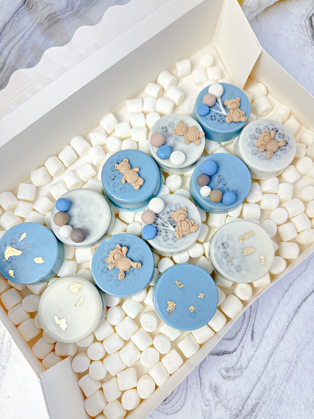Baby Shower Boy Chocolate Covered Oreos Treats - Etsy