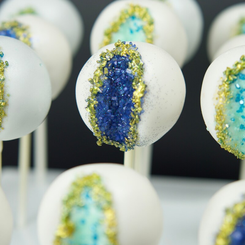 Geode Cake Topper - Etsy