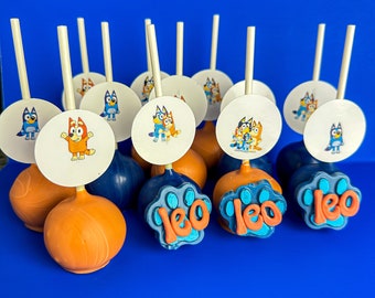 Bluey Inspired Cake Pops - Etsy