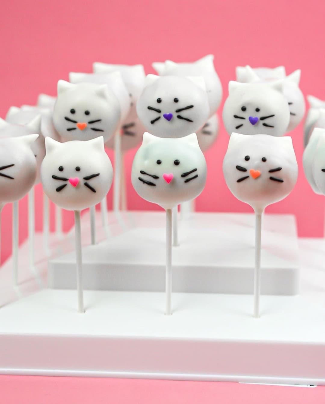 Kitten Cake Pops, Kitty Cake Pops, Cat Cake Pops - Etsy