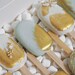 Teal and Gold Cakesicles Cake Pops - Etsy