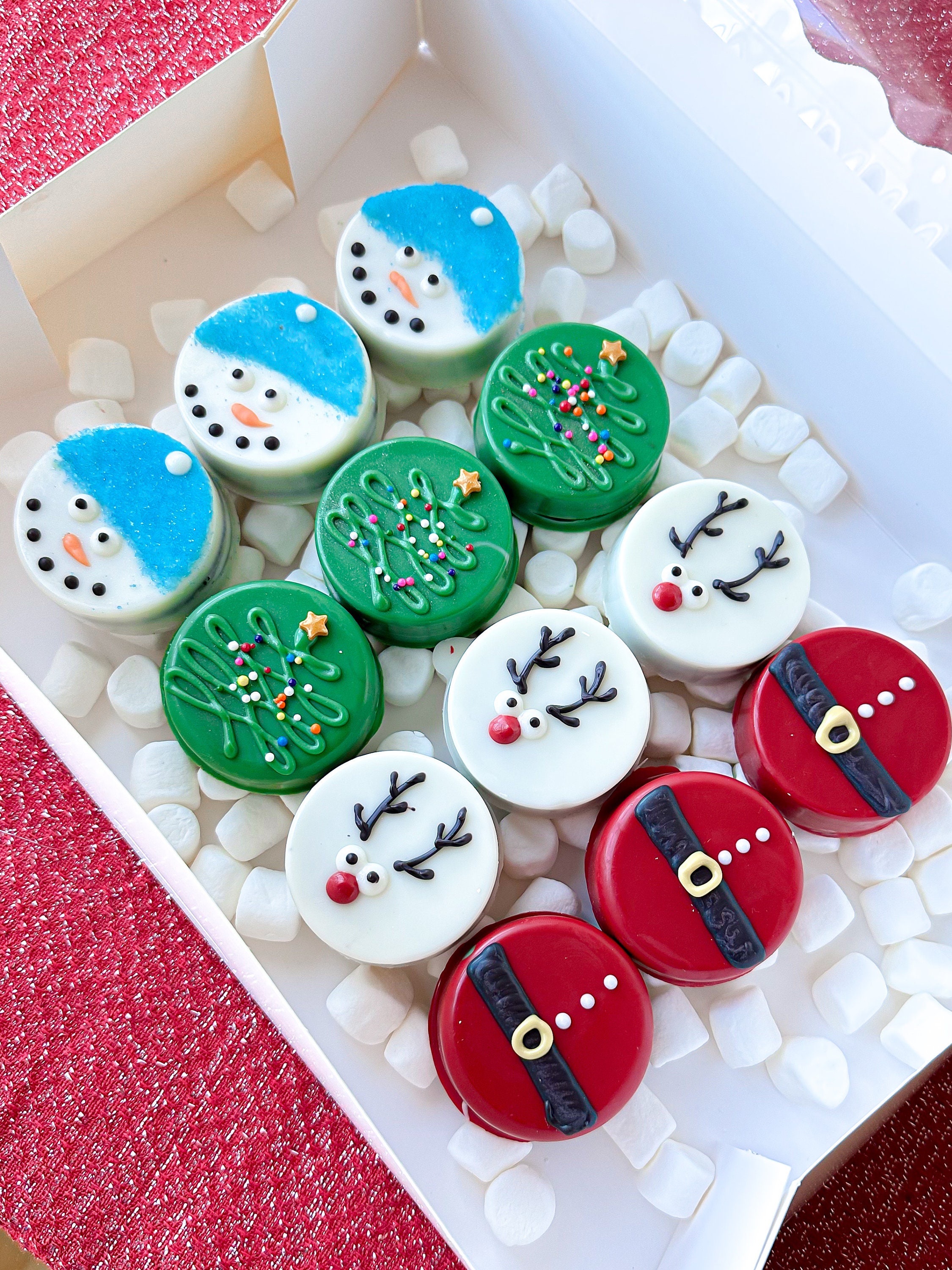 Christmas Party Package Treats, Cake Pops, Rice Krispies, Pretzels ...