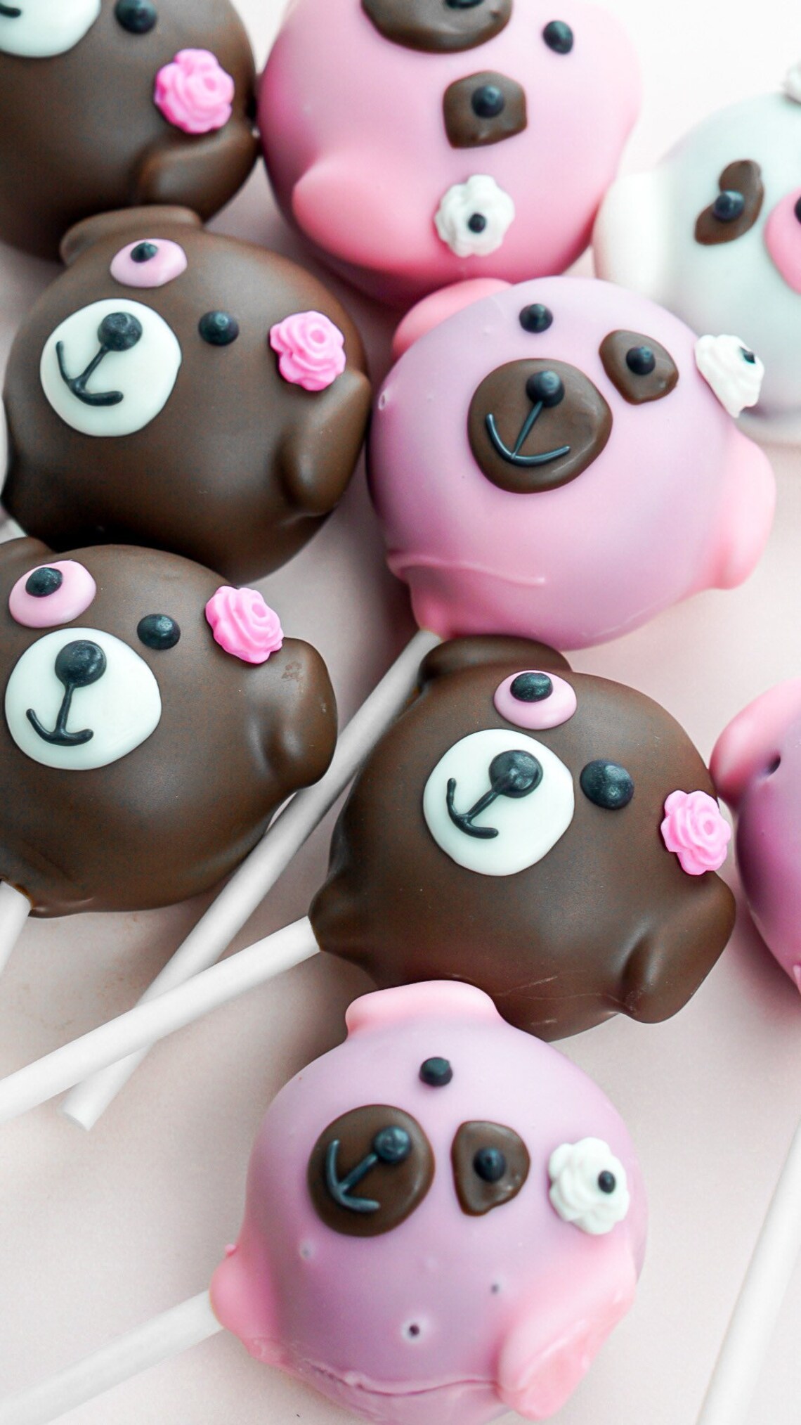 Puppies Cake Pops, Dog Cake Pops, Puppies Birthday Gifts Treats (12) - Etsy