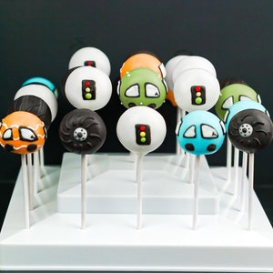 Cars Cake Pops, Cars Birthday Party Treats, Cars Cookies, Car Treats - Etsy