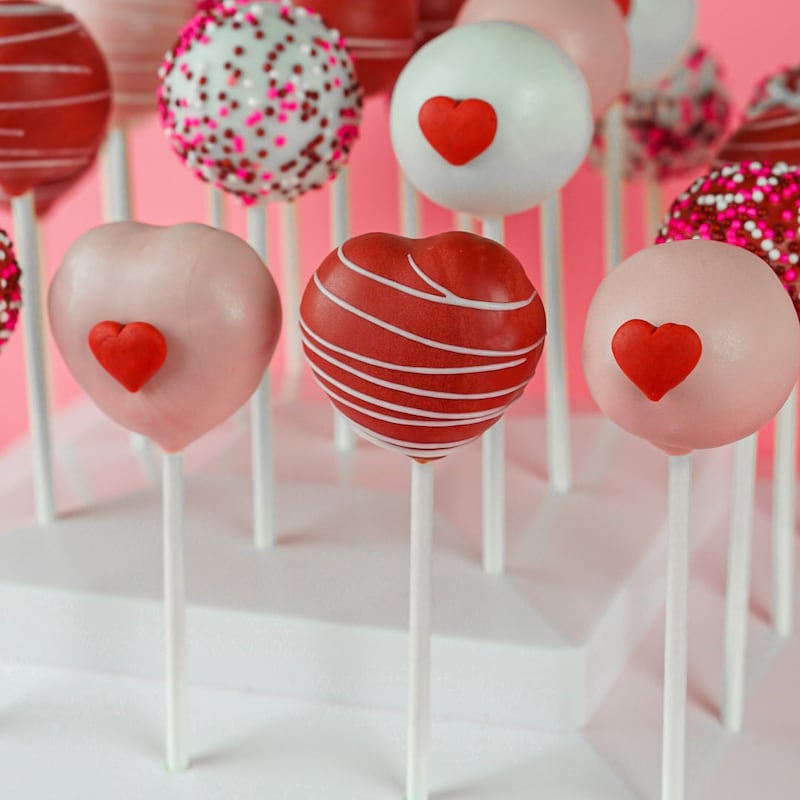 Valentines Cake Pops - Etsy