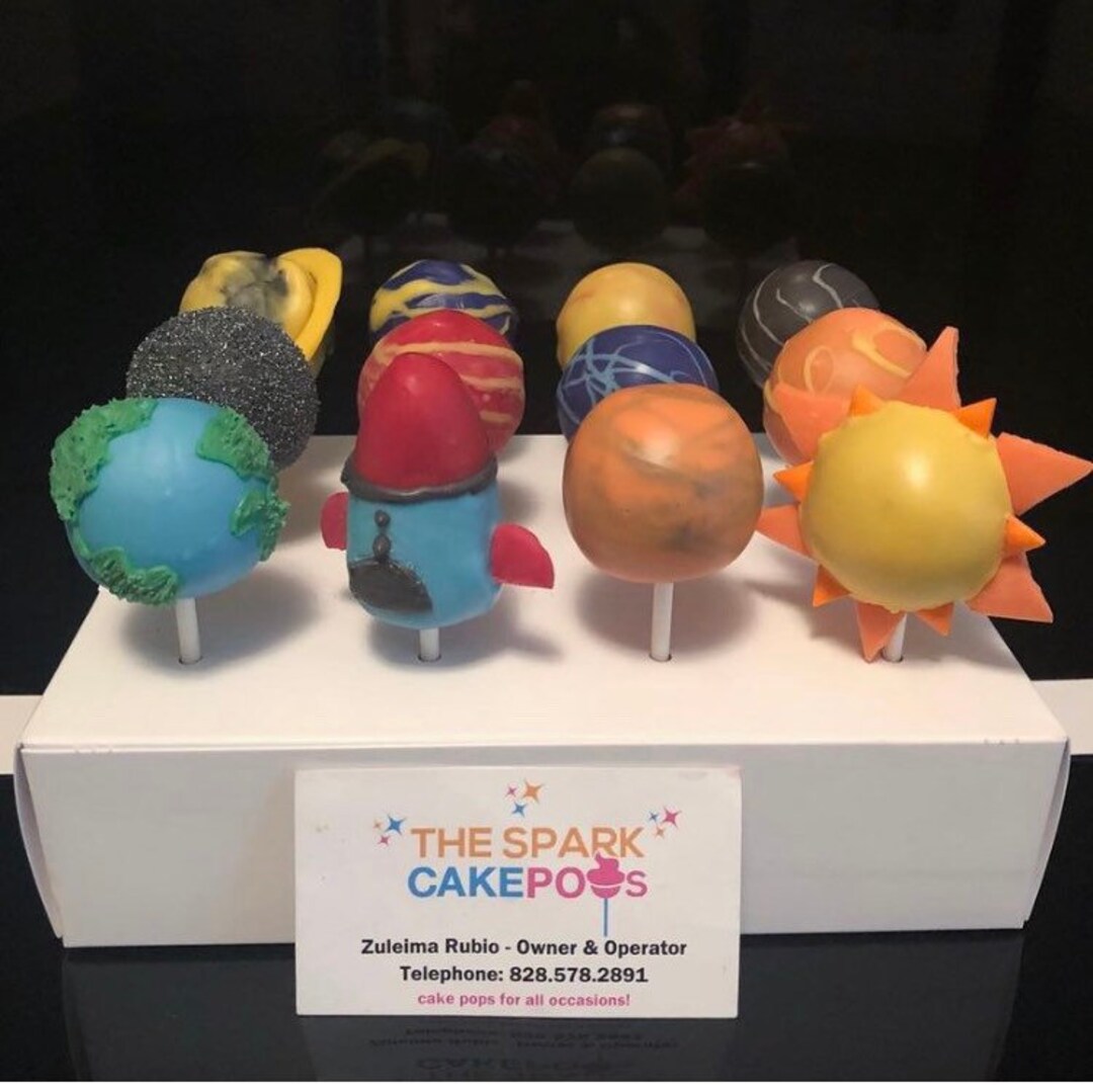 Planet Cake Pops - Etsy