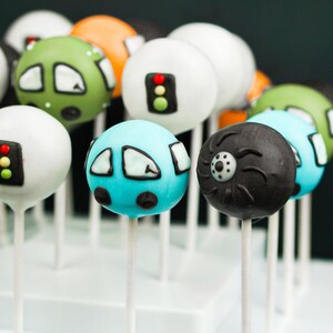 Cars Cake Pops, Cars Birthday Party Treats, Cars Cookies, Car Treats - Etsy