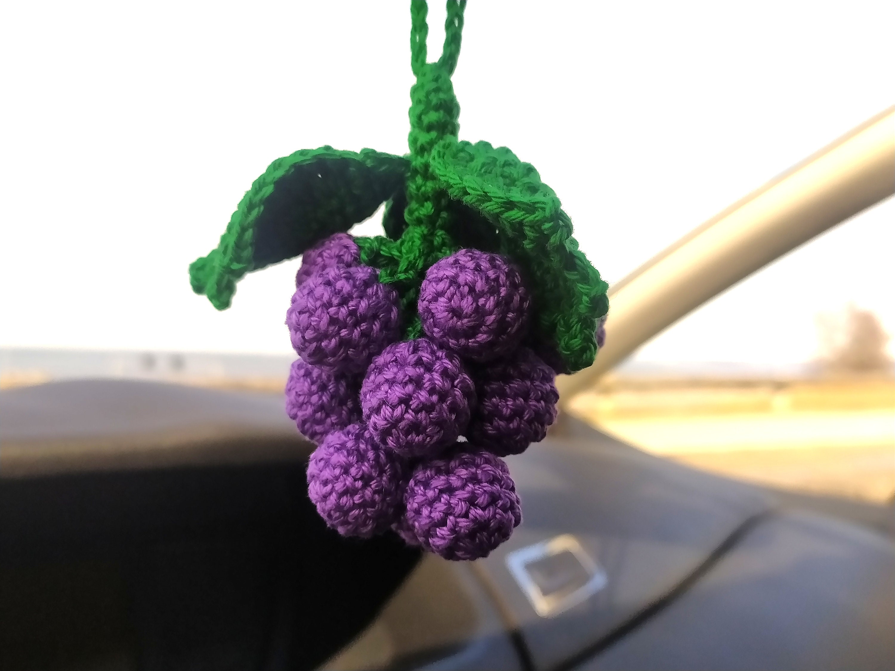 Grape Car Rear View Mirror Hanging Fruit Car Decoration Car - Etsy