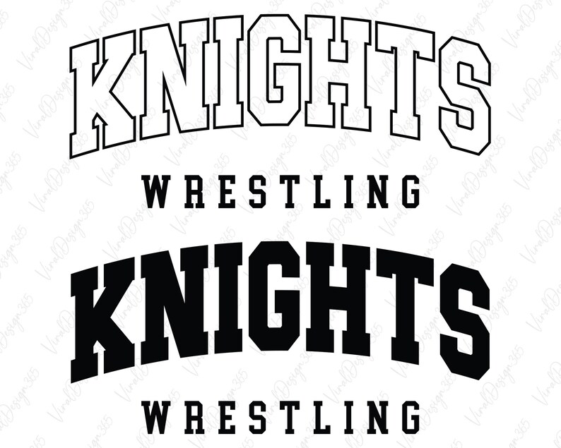 Knights Wrestling Svg Wrestling Team Svg Digital Download - Etsy