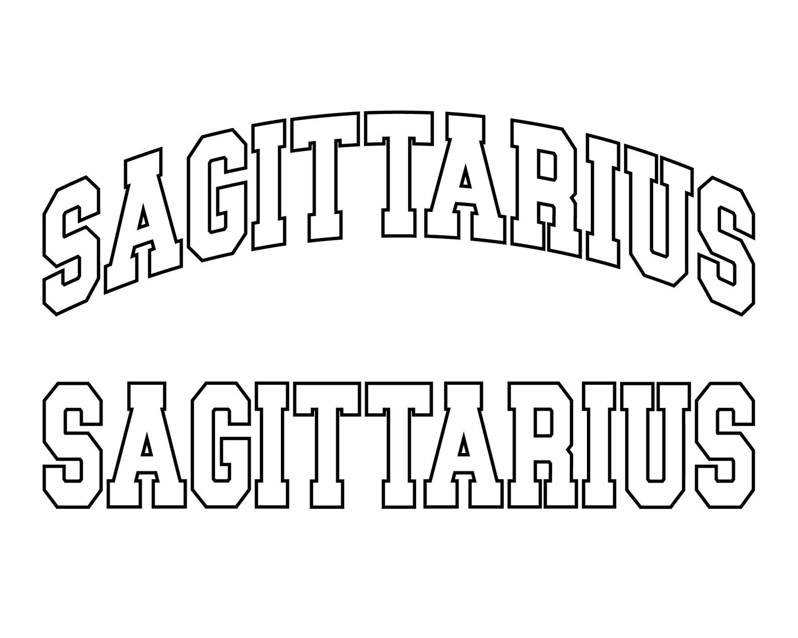 Sagittarius Svg, Digital Downloads, Arc Sagittarius Svg, Zodiac Svg ...