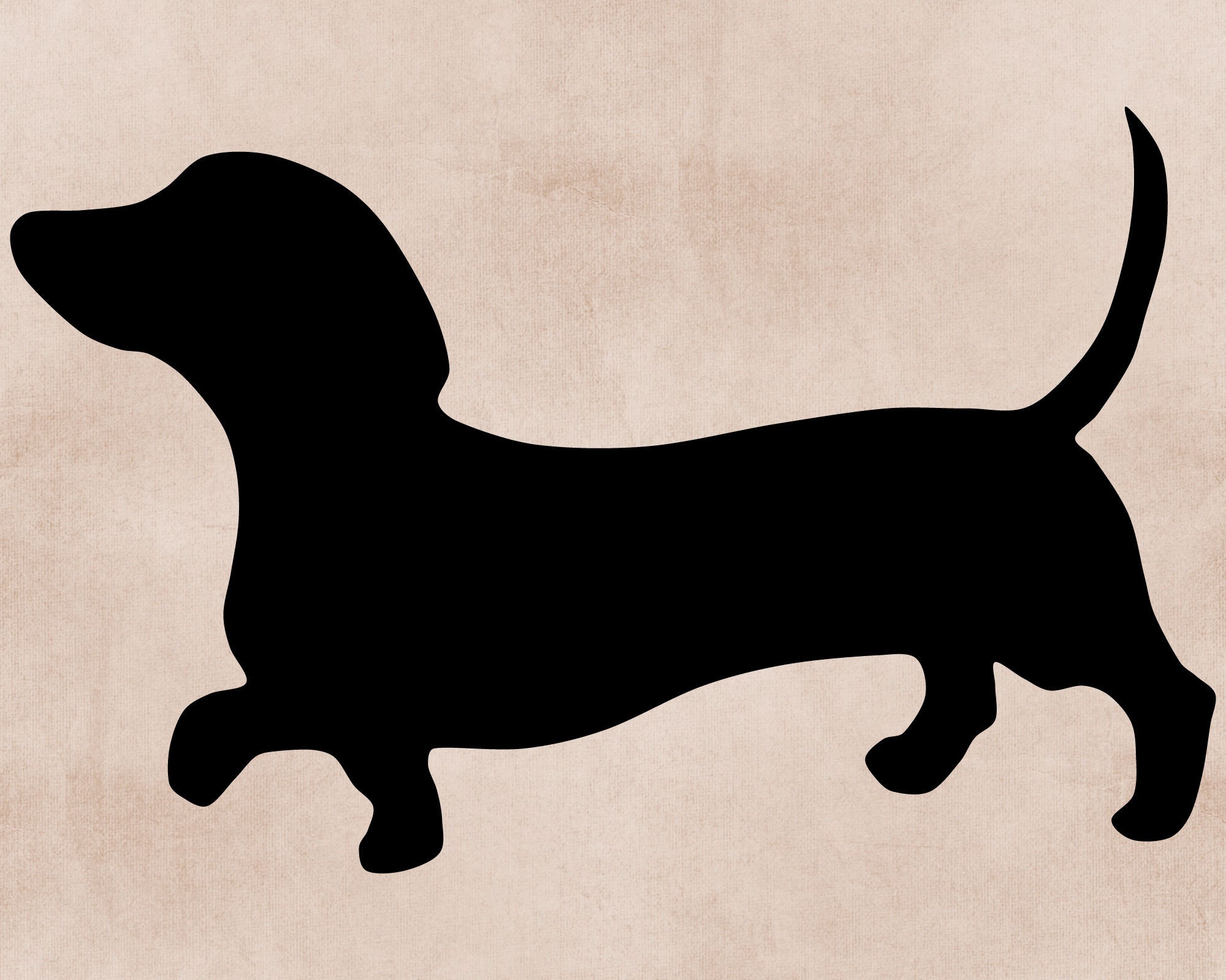 Dackel Svg Hund Svg Cricut Dackel Umriss Png Hund Haustier - Etsy Schweiz