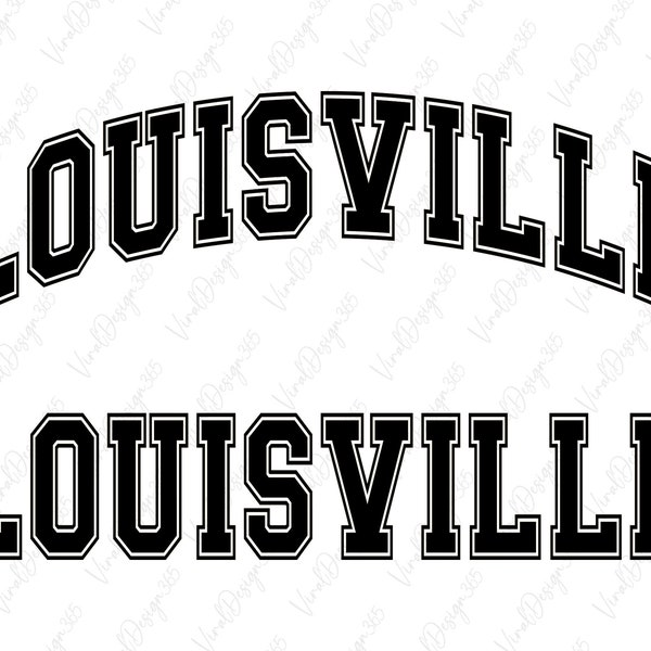 University of Louisville Svg - Etsy
