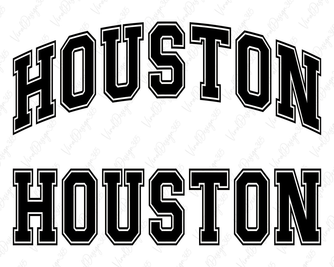 Houston Svg, Digital Downloads, USA State Svg, College Font Svg ...