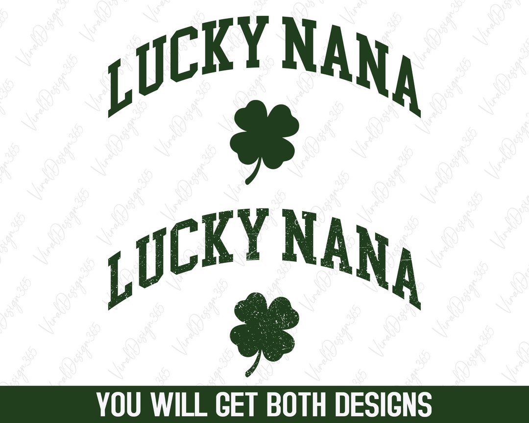 Lucky 2023 Svg, Shamrock Svg, Distressed Svg, Digital Download, Outline ...