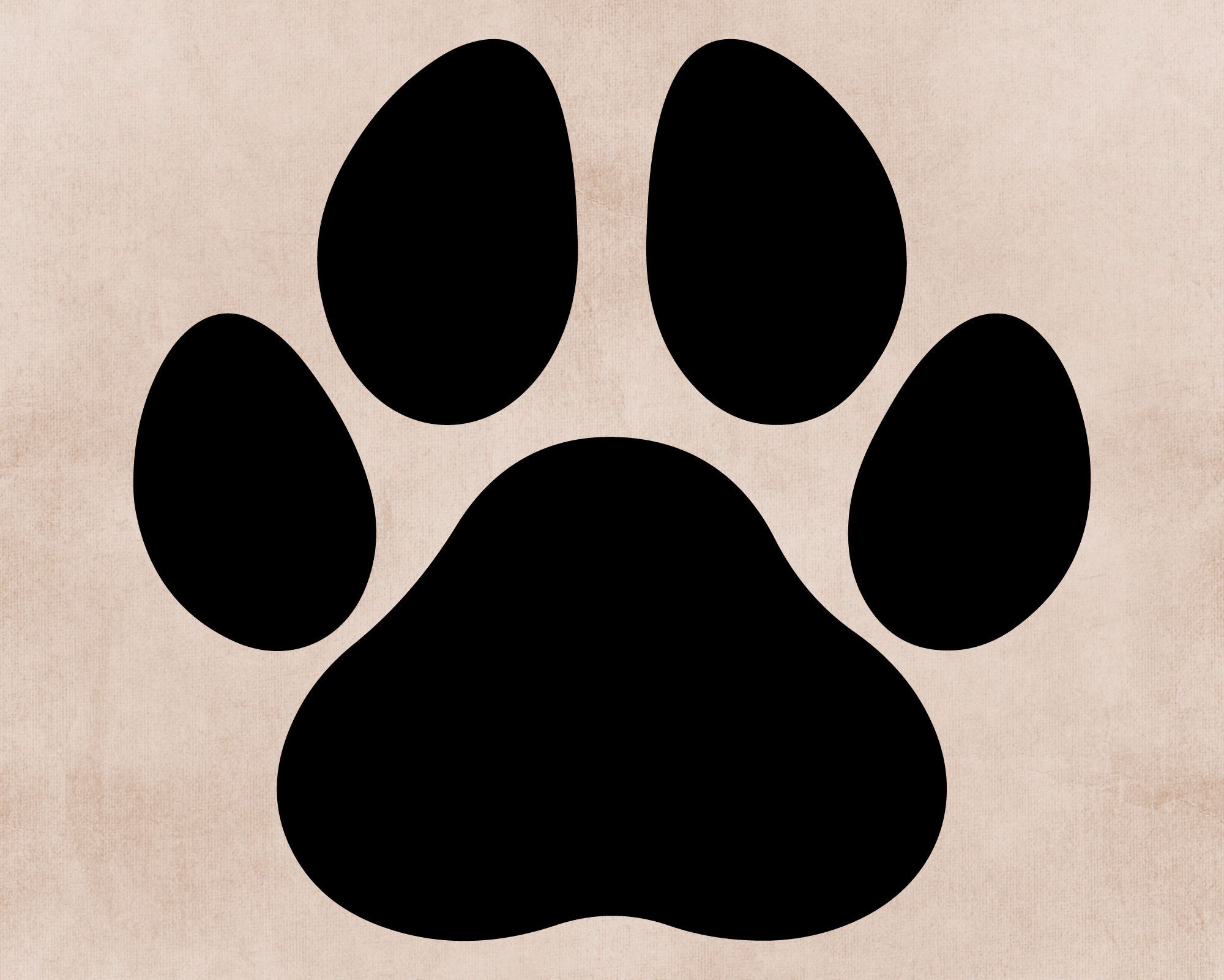 Paw Print Svg Animal Svg Dog Paw Svg Paw Svg Animal Paw - Etsy