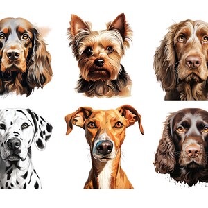 Buy 2 Get 1 Free - 280 Dogs Clipart Bundle, Cute Dog Breed Illustration ...
