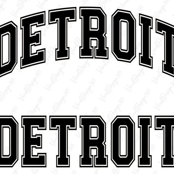 Detroit Lions Font - Etsy