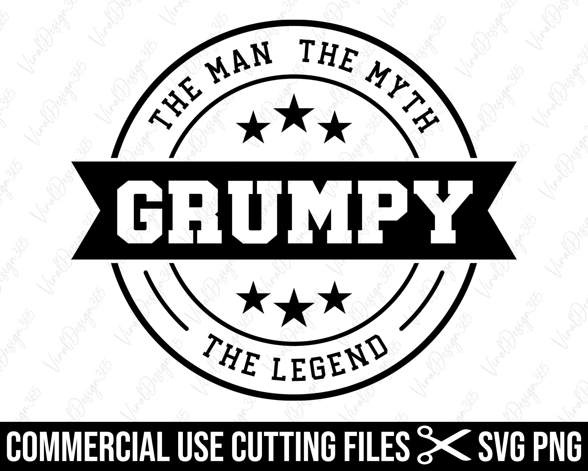 Grumpy the Man Svg the Myth Svg the Legend Svg Digital - Etsy