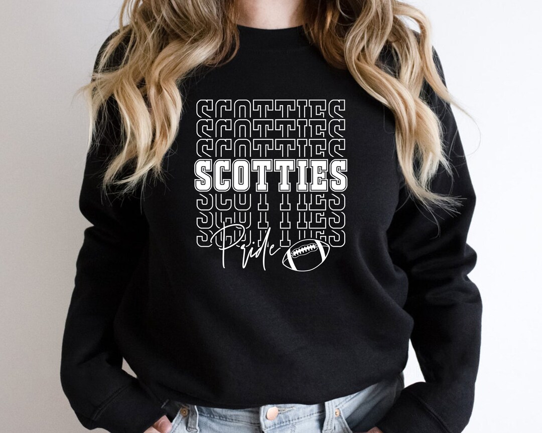 Scotties Pride Svg Stacked Scotties Svg Team Mascot School - Etsy
