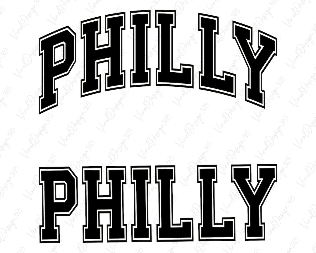 Philly Svg, Digital Download, America Svg, College Font Svg ...