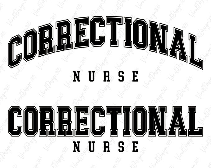 Corrections Nurse, PNG DIGITAL DOWNLOAD Nurse for Sublimation, Printing ...