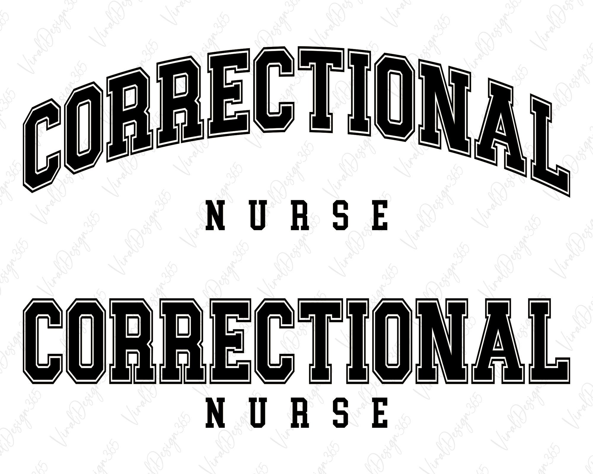Correctional Nurse Svg Digital Download Arc Nurse Svg - Etsy