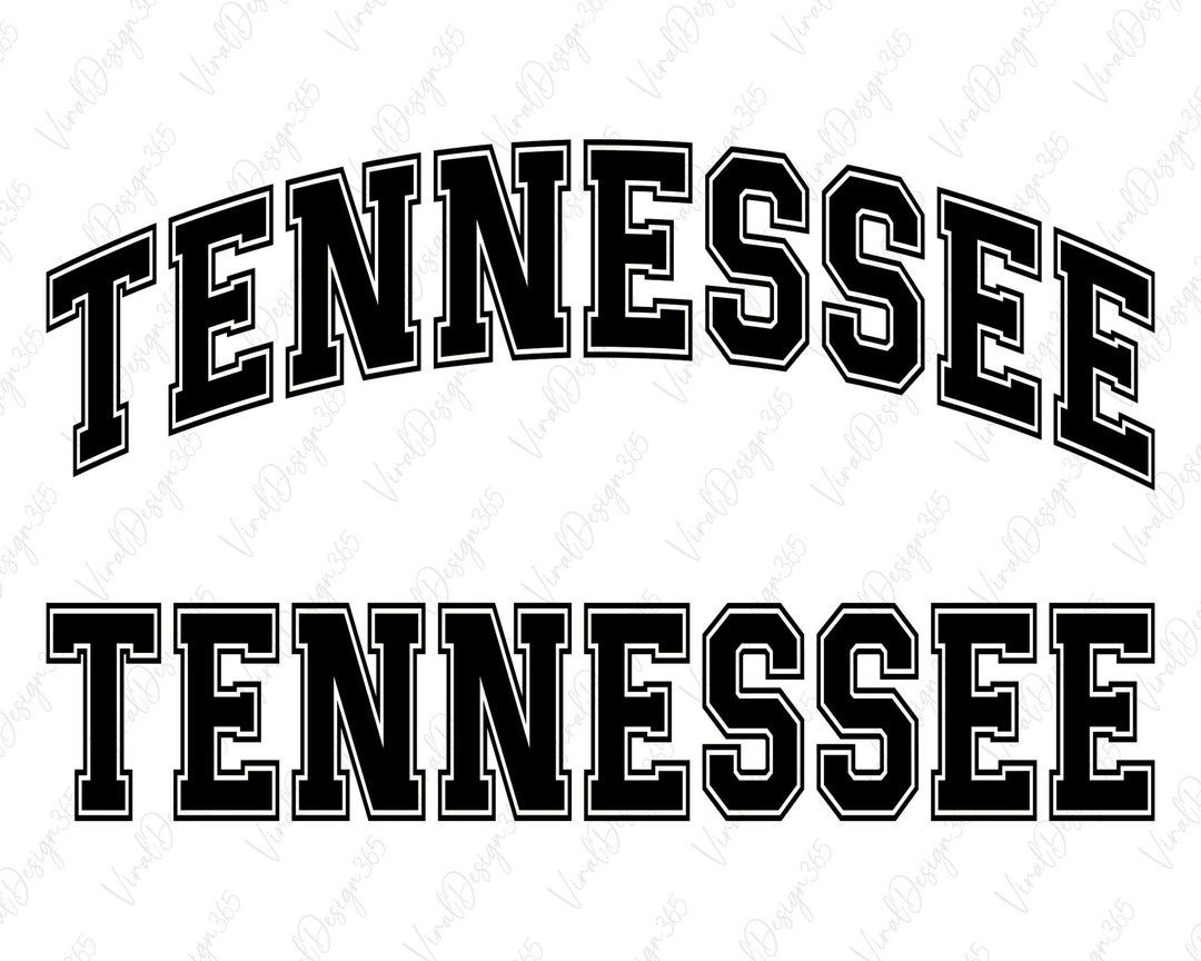 Tennessee Svg, Digital Downloads, USA State Svg, College Font Svg ...