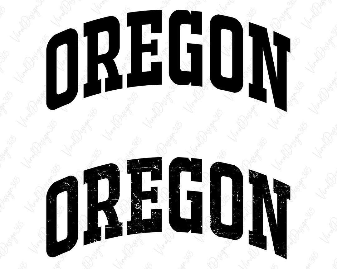 Oregon Svg, Digital Downloads, USA State Svg, College Font Svg, Oregon ...