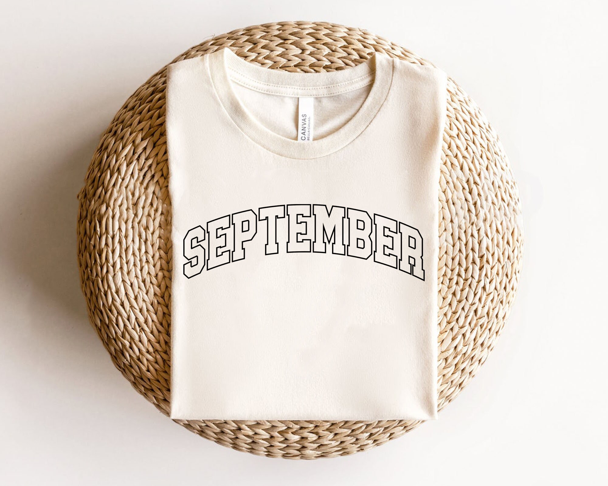 September Svg Digital Download Arc September Svg Months - Etsy