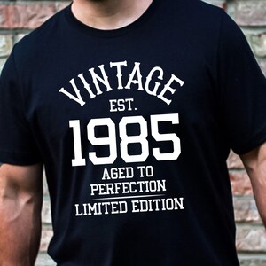 Vintage 1985 Svg, 38th Birthday Svg, Distressed Svg, Digital Download, Aged to Perfection Svg ...