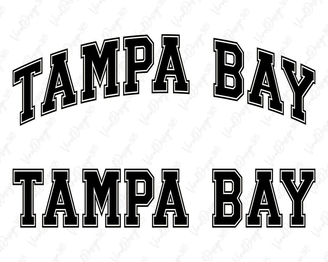 Tampa Bay Svg, Digital Download, America Svg, College Font Svg, Tampa ...
