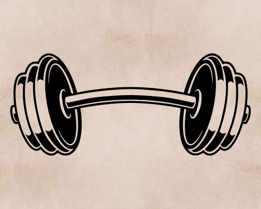 Weights Svg, Powerlifting Svg, Cricut, Dumbbell Svg, Barbell Svg, Gym ...