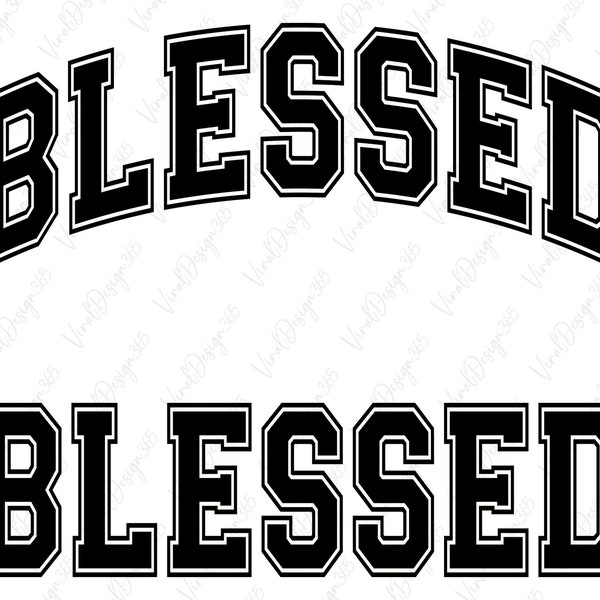 Blessed Svg - Etsy