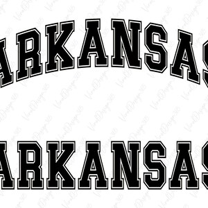 Arkansas Svg, Digital Download, USA Svg, College Font Svg, Arkansas ...