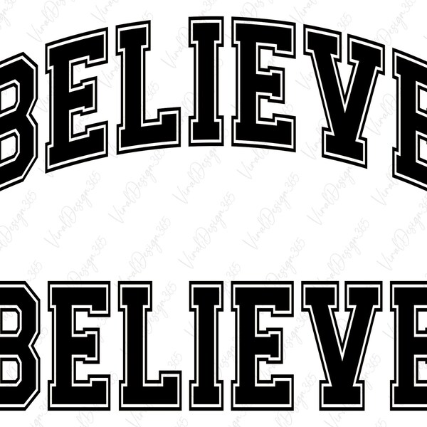 Believe Font - Etsy