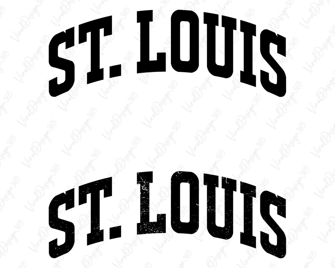 St. Louis Svg, Digital Download, America Svg, College Font Svg, St ...