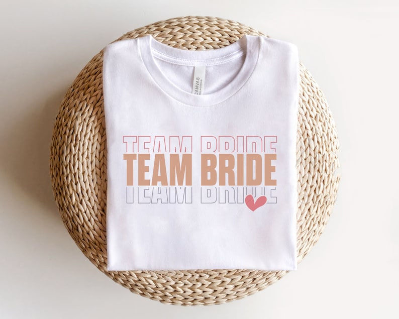 Team Bride Svg Stacked Svg Heart Svg Digital Download Team - Etsy