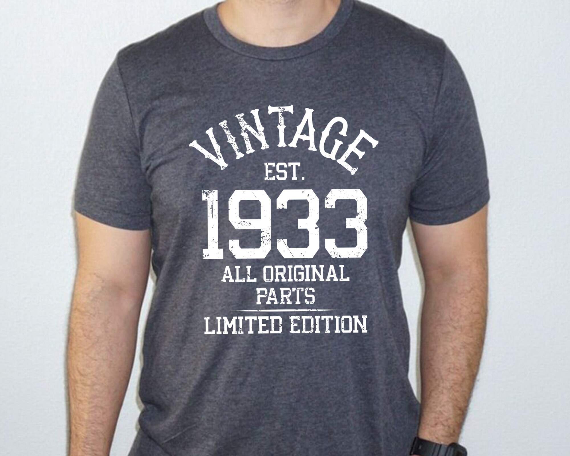 Vintage 1933 Svg 90th Birthday Svg All Original Parts Svg - Etsy