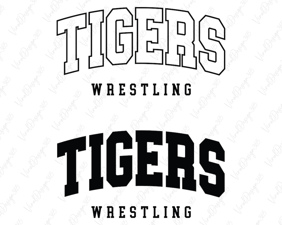 Tigers Wrestling Svg, Wrestling Team Svg, Digital Download, Game Day ...