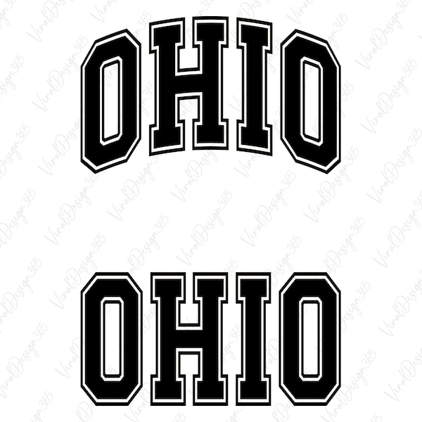Ohio State Font Svg - Etsy Australia
