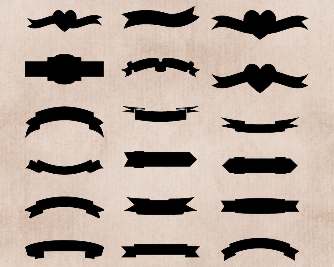 Ribbon Banner Svg, Banner Bundle Svg, Cricut, Ribbon Svg, Banners Svg ...