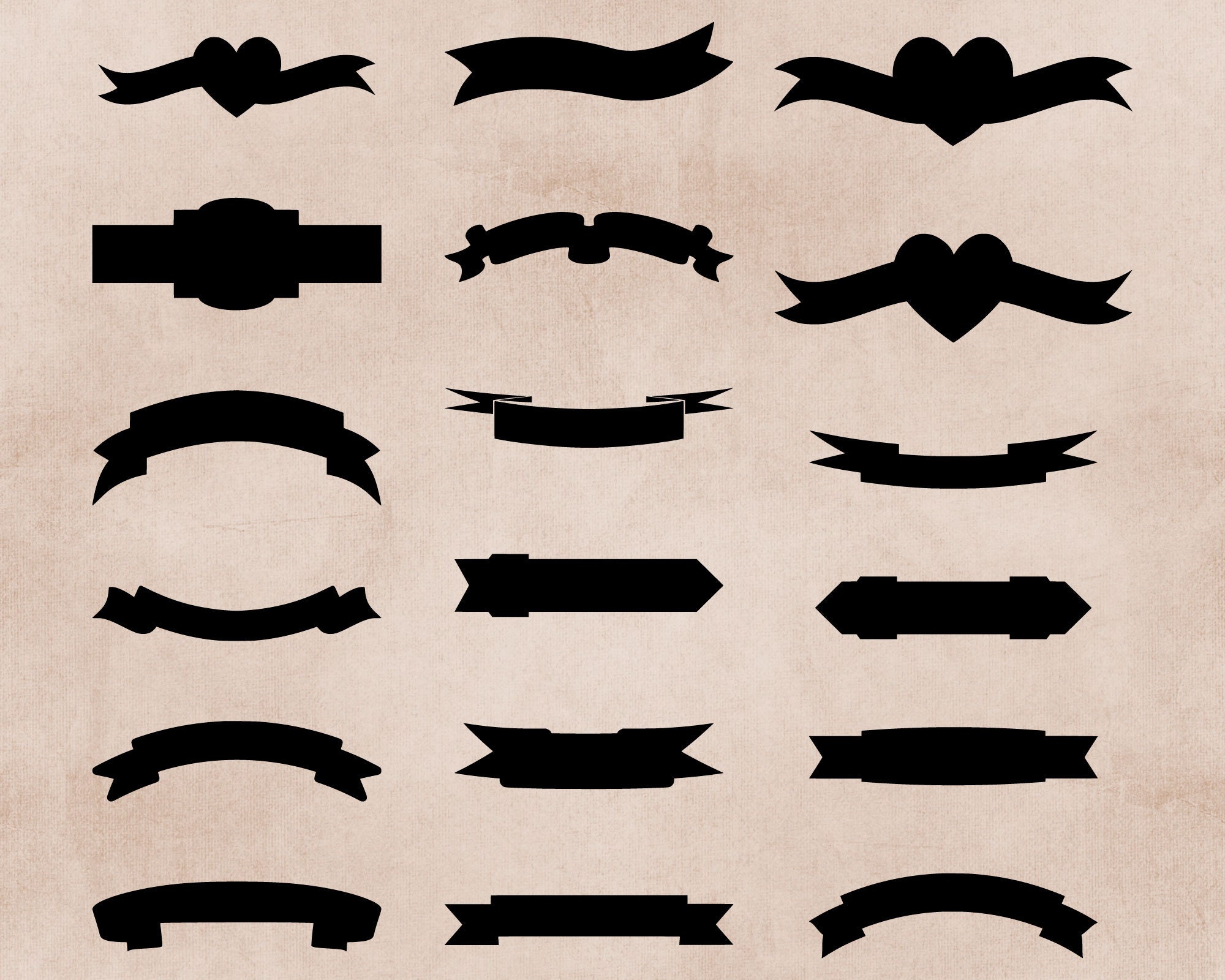 Ribbon Banner Svg, Banner Bundle Svg, Cricut, Ribbon Svg, Banners Svg ...