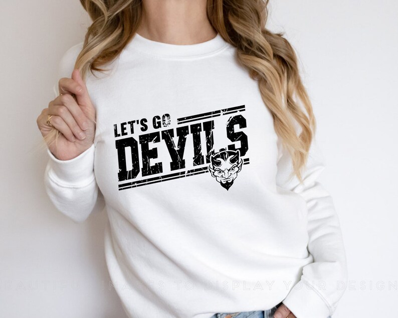 Let's Go Devils Mascot Png Devils Mascot Svg Digital - Etsy